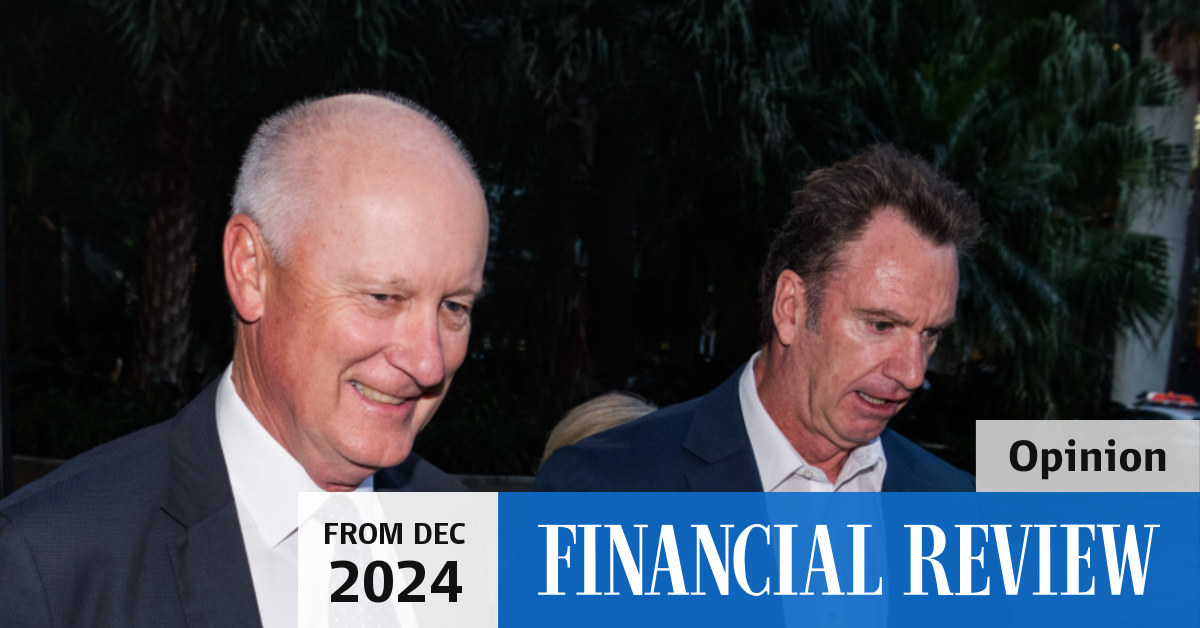 Qantas farewells former chairman Richard Goyder