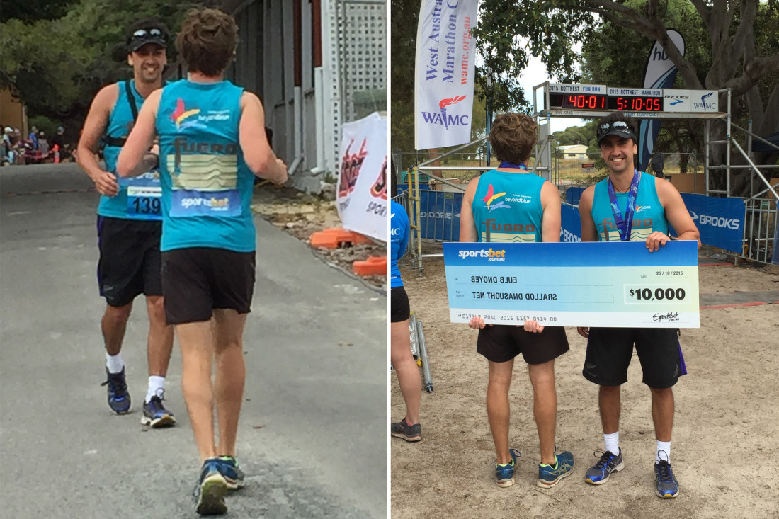 The health benefits of running backwards