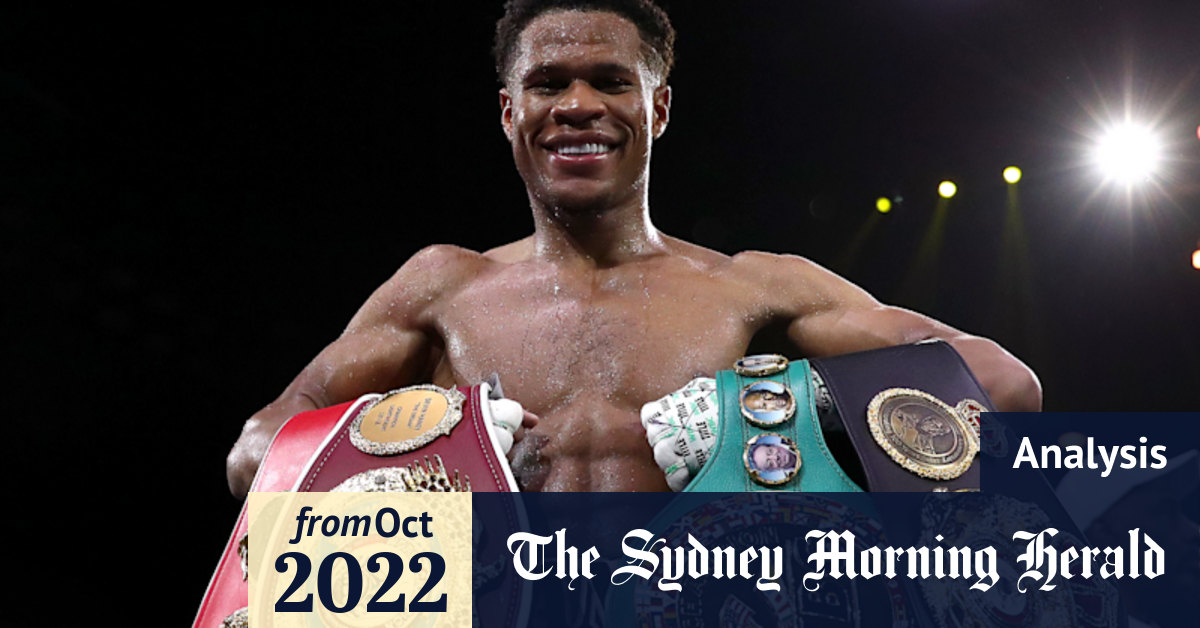Devin Haney on course to fulfil Floyd Mayweathers snr’s prophecy by ...
