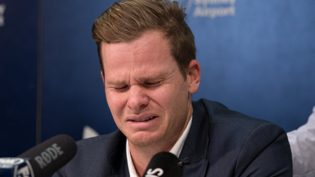 'Captain Cry Baby': No sympathy for Steve Smith from British press
