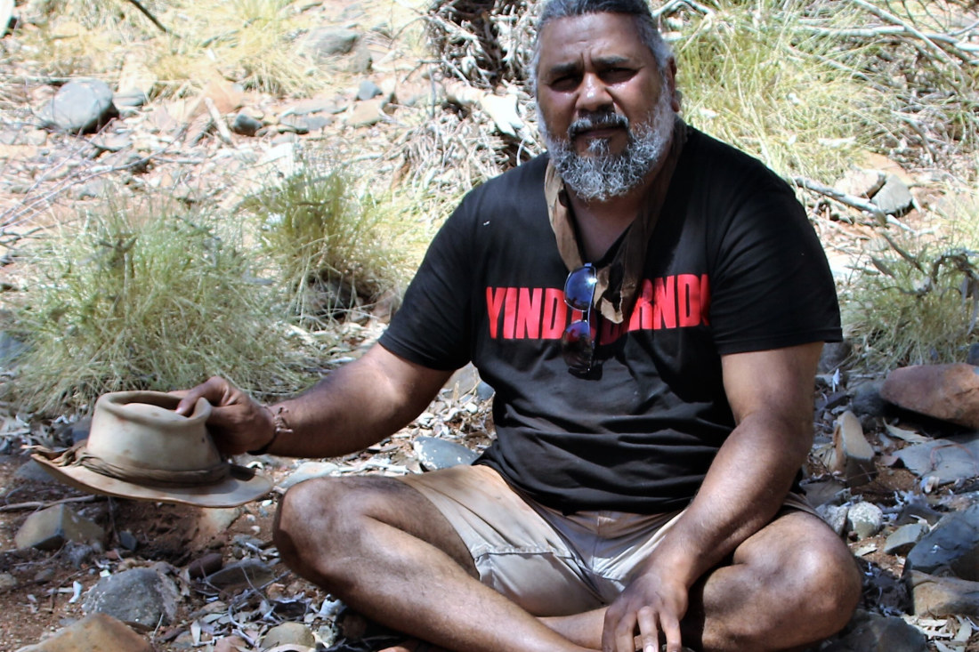 Yindjibarndi leader Michael Woodley takes on Andrew Forrest from FMG in ...