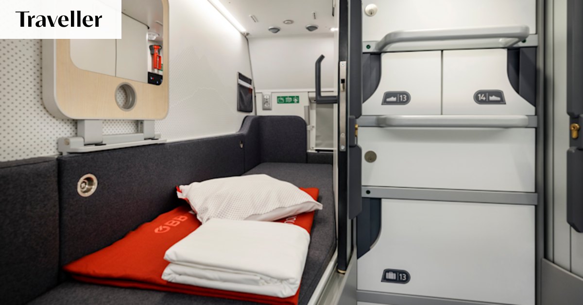 OBB Nightjet mini-cabins review: These sleeper pods are a budget ...
