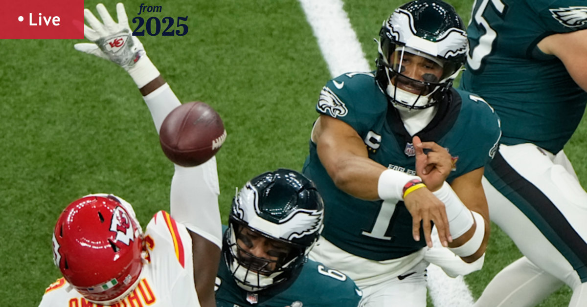 Super Bowl 2025 LIVE updates: Philadelphia Eagles defeat Kansas City ...
