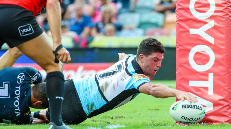 NRL: Paul Gallen and Matt Moylan injured as Cronulla Sharks unleash ...