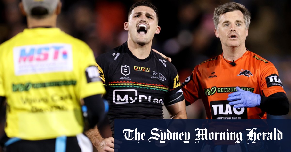 NRL 2024: Nathan Cleary shoulder injury as Melbourne Storm beat Penrith ...