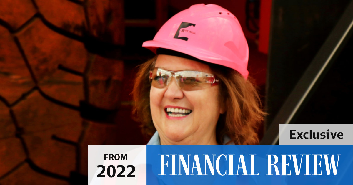 Gina Rinehart shakes up leadership in Hancock Prospecting iron ore ...
