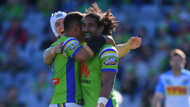 Sia Soliola committed to building Canberra Raiders' future