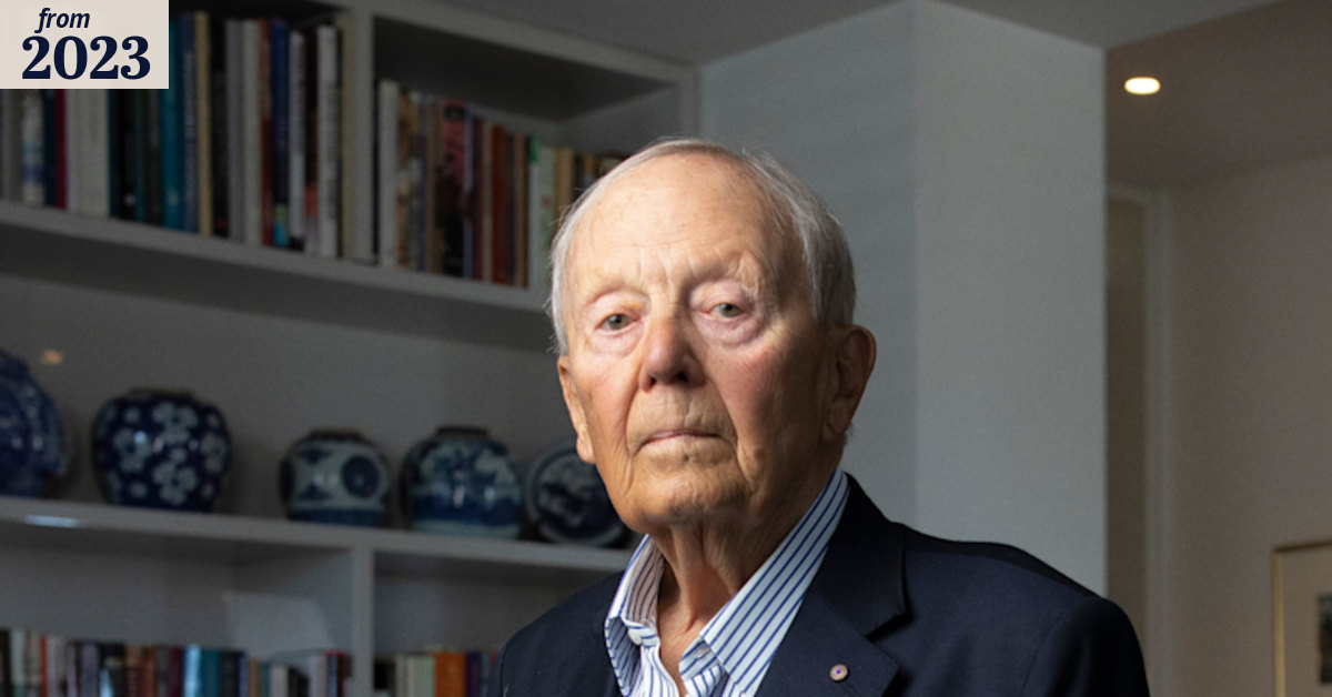 ASX founding father Laurie Cox AO dies aged 84