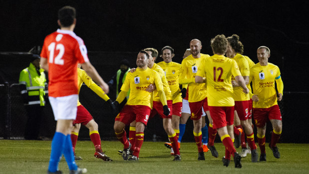 Canberra FC crushed by Broadmeadow Magic in FFA Cup round of 32