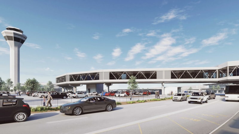 Skybridge to link WA train passengers to Perth Airport Terminal 1