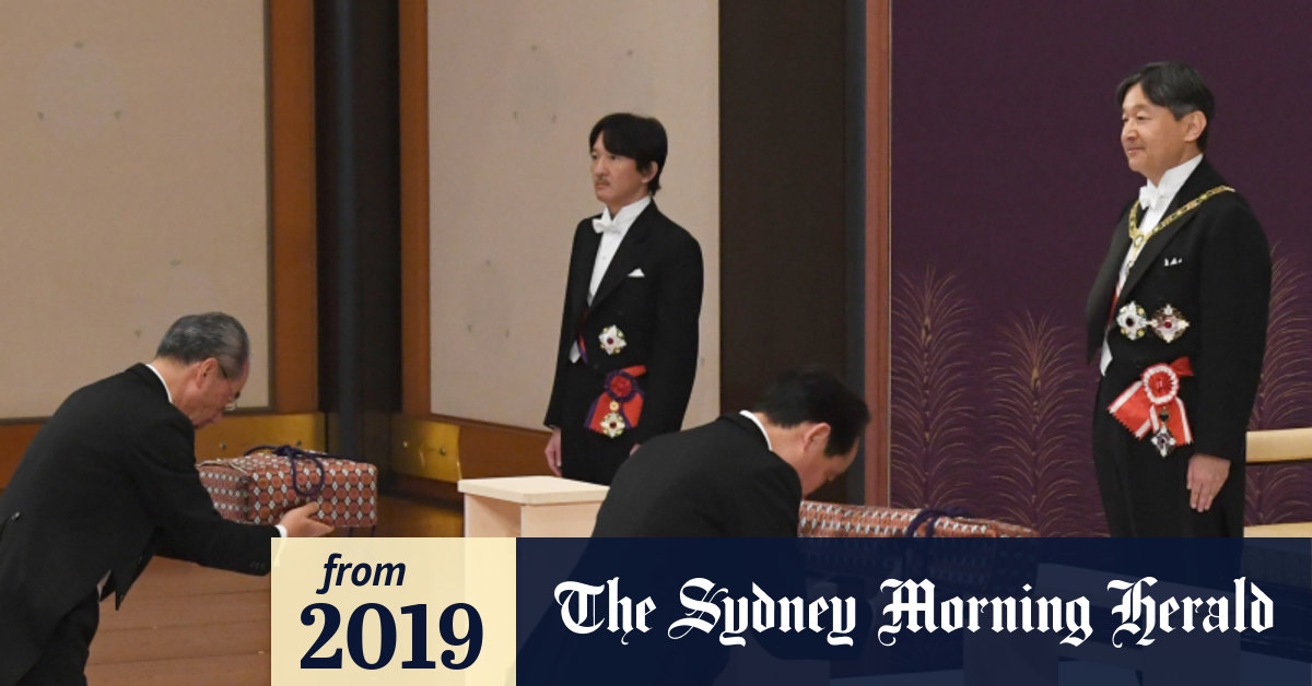 Japan's new Emperor Naruhito inherits Imperial regalia
