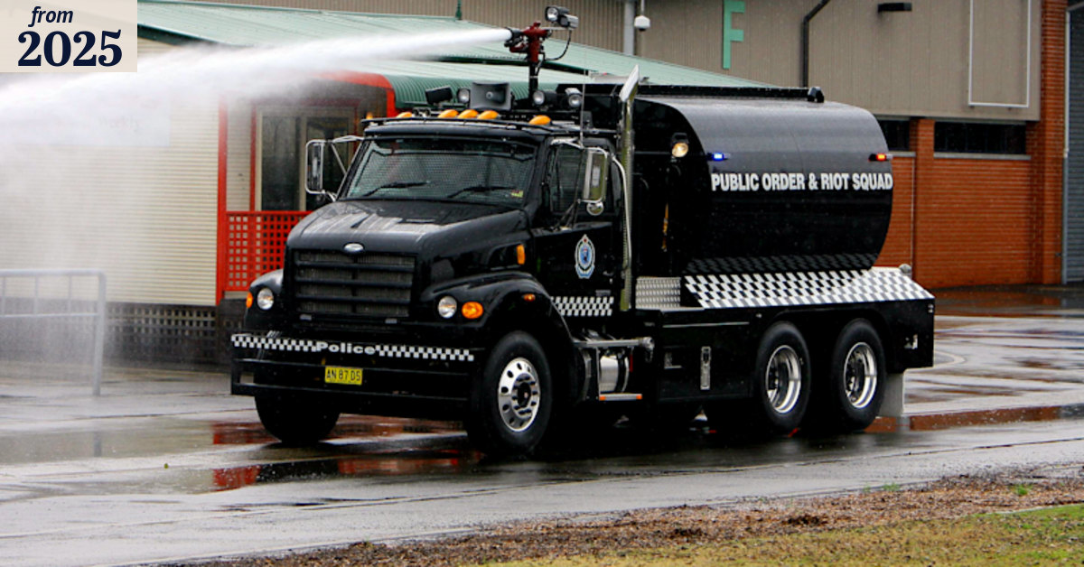 NSW Police water cannon purchased in Cronulla Riots aftermath sold at ...