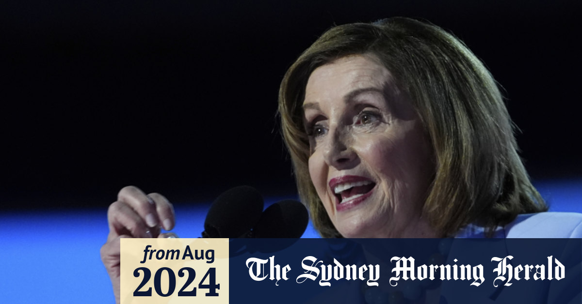 DCN 2024: Nancy Pelosi, mother of all dragons, says Kamala Harris will ...