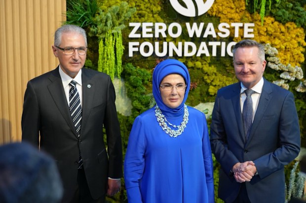 UN General Assembly: Chris Bowen lobbies Turkey’s first lady as COP ...