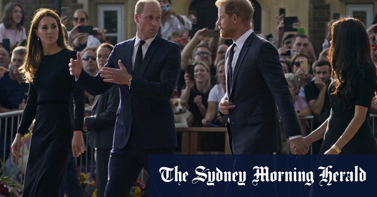 Prince William pays tribute to the Queen and Harry and Meghan appear ...