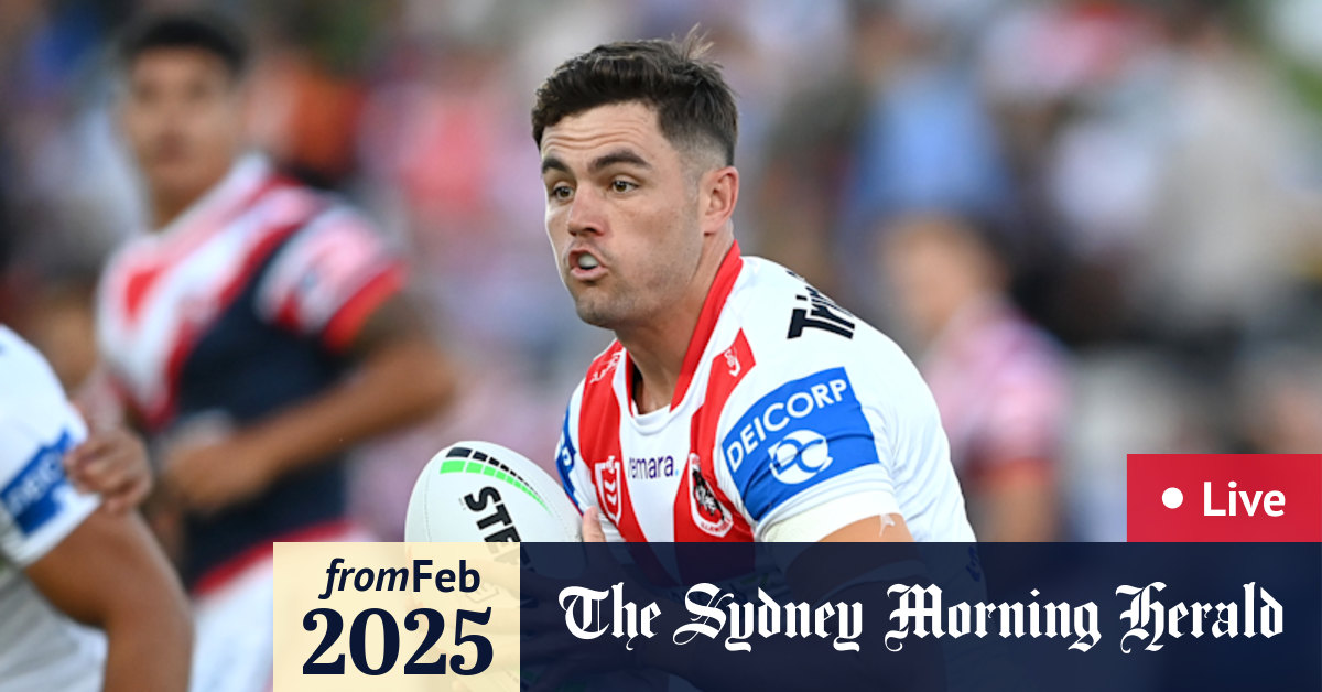 NRL trials 2025 LIVE updates: Canterbury Bulldogs v Wests Tigers, St ...