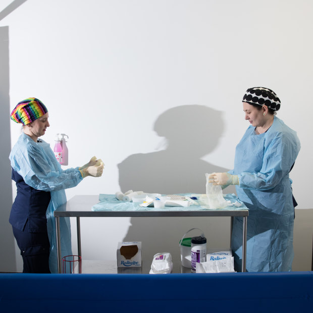 The Royal North Shore team who treated the White Island volcano patients