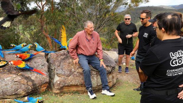 Singleton's health concerns don't stop him from continuing to help