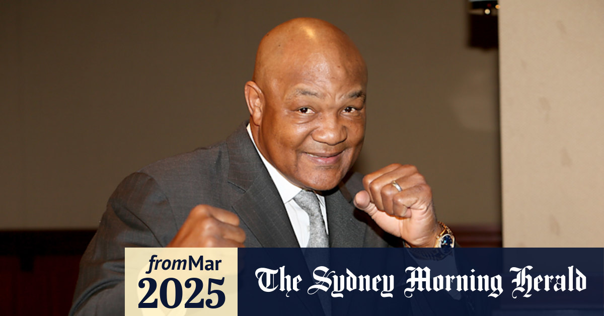 American boxing legend George Foreman dead at 76