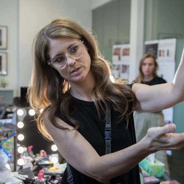 'A bit of theatre': Behind the scenes at fashion week's biggest show