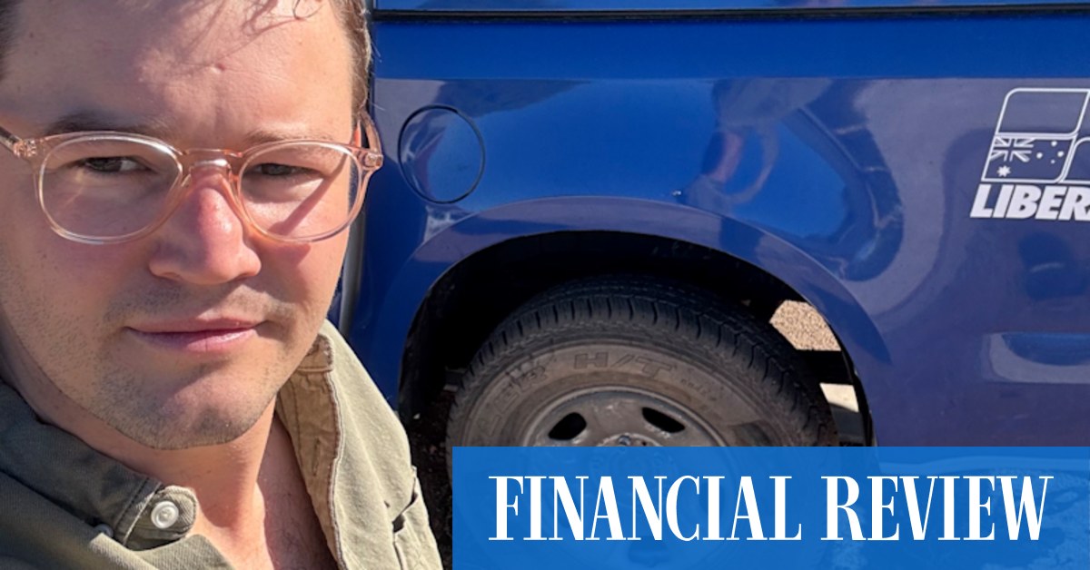 Election 2025: Liberal candidate for Grey Tom Venning drives 85,000km ...