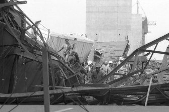 From the Archives, 1970: The West Gate Bridge collapses