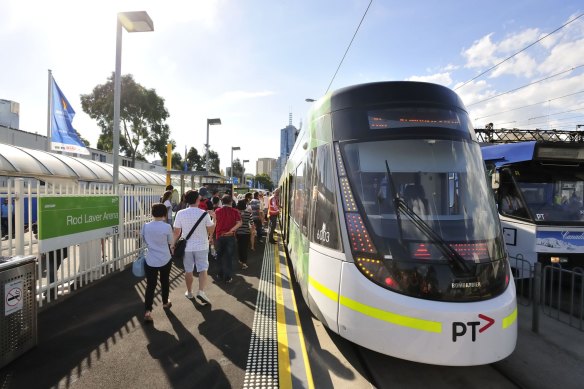 Melbourne’s next generation trams could be trackless with rubber wheels