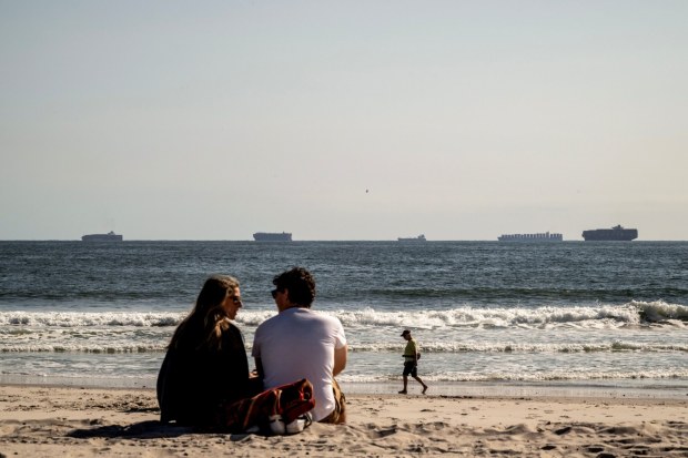 US shipping strike: At least 45 container ships lined up outside US ...