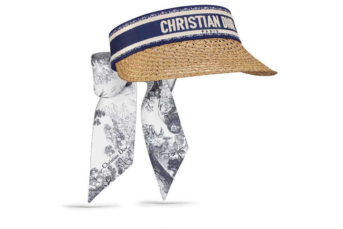 Get into the game with tennis ball-inspired perfume and a chic Dior visor