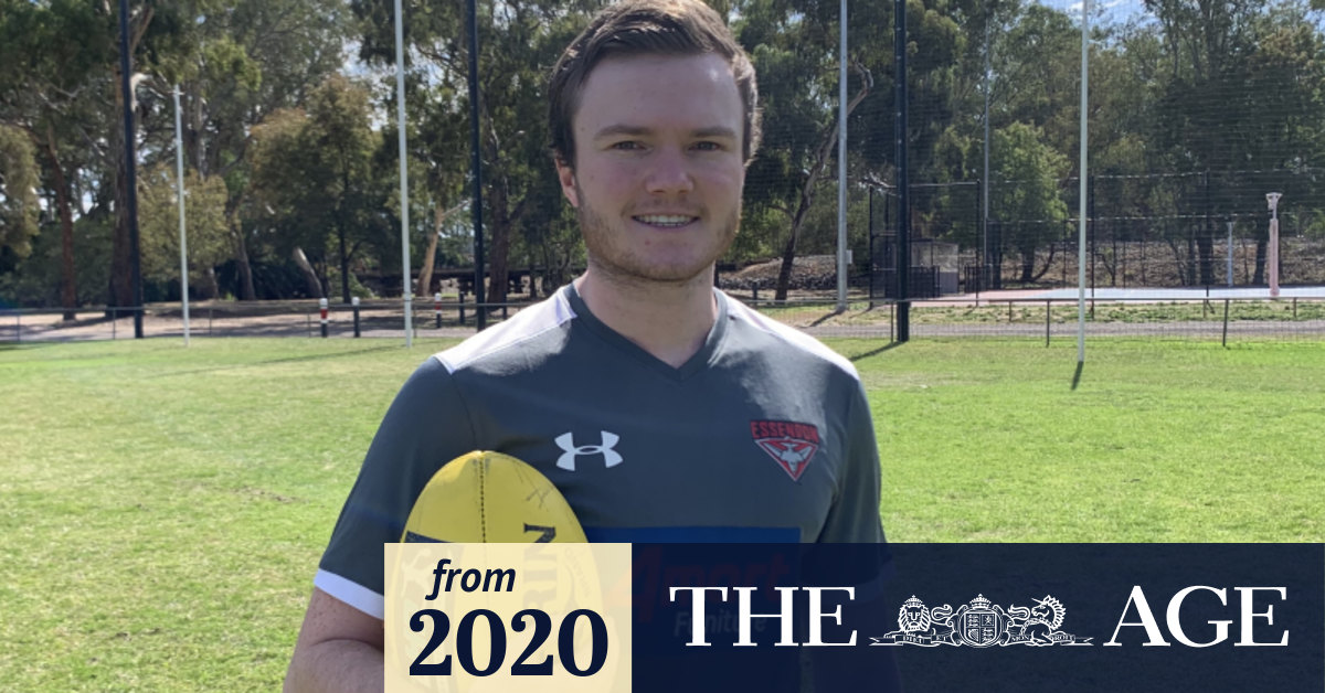 AFL 2020: Austin O'Connor-Stubbs' dream job lasted five months at Essendon
