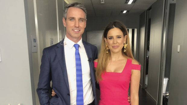 Nine News Perth presenters drop the mic for marriage bliss