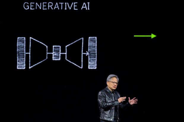 Nvidia chief executive Jensen Huang unveils new Blackwell ‘super chip ...