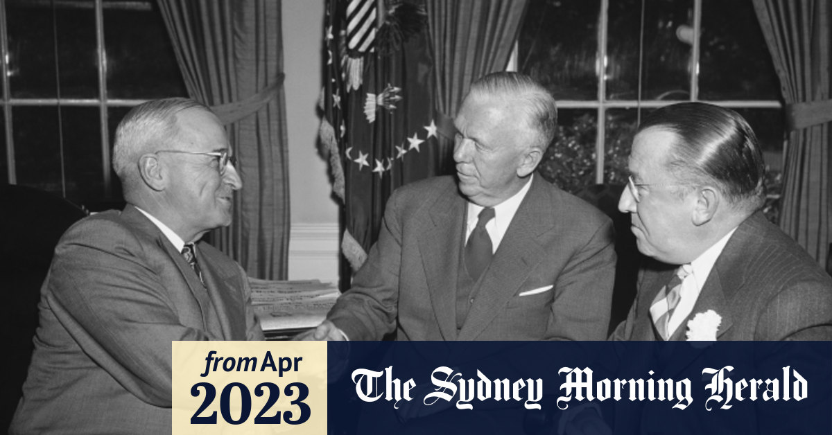 From the Archives, 1948: Truman signs the Marshall Plan