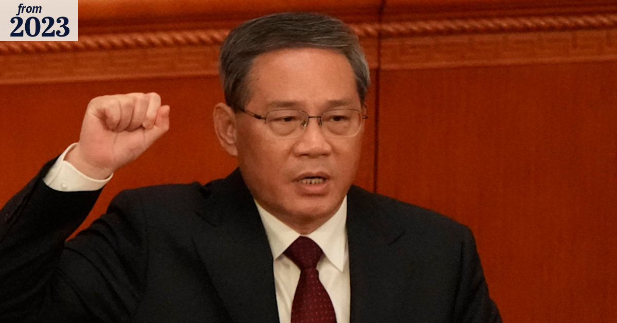 Li Qiang has become China’s next premier