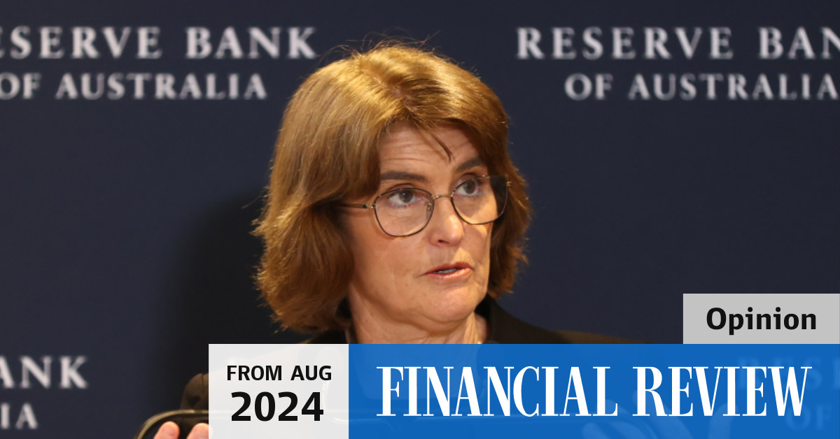 Interest rates: Michele Bullock has made clear inflation is still ...