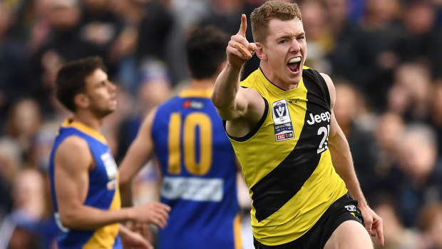 Richmond premiership player Jacob Townsend in Essendon Football Club's ...