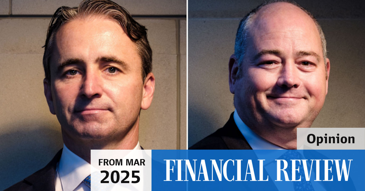 Trump tariffs: Commonwealth Bank’s Matt Comyn and NAB’s Andrew Irvine ...