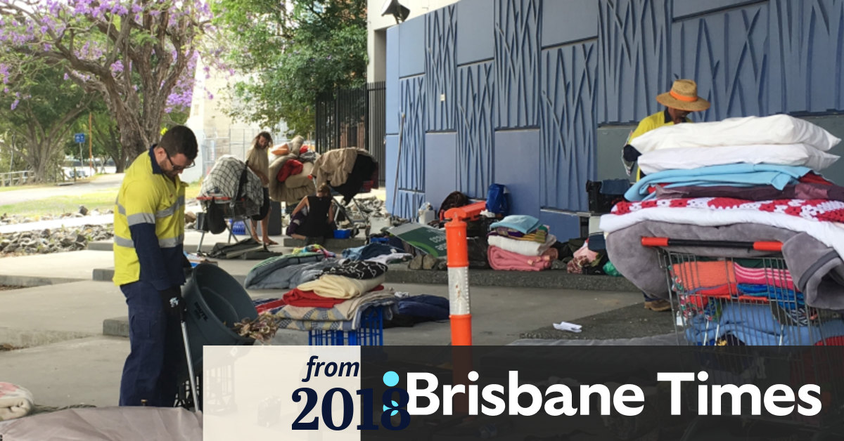 Charity moves into high gear to warm Brisbane's rising homeless