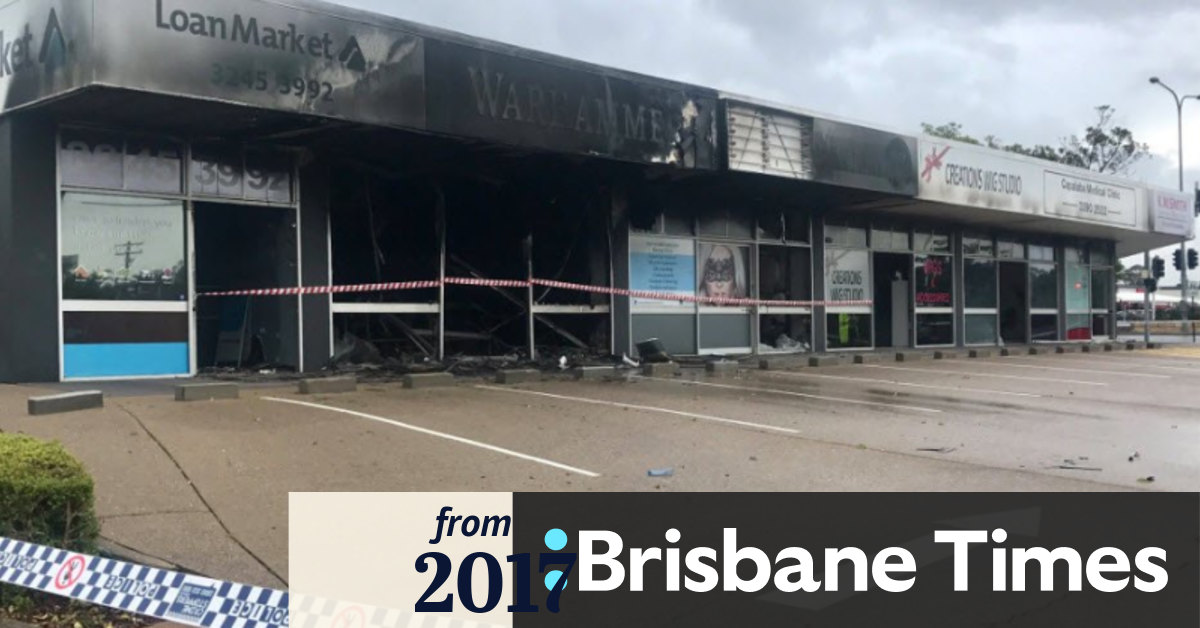 Fire damages six businesses south-east of Brisbane