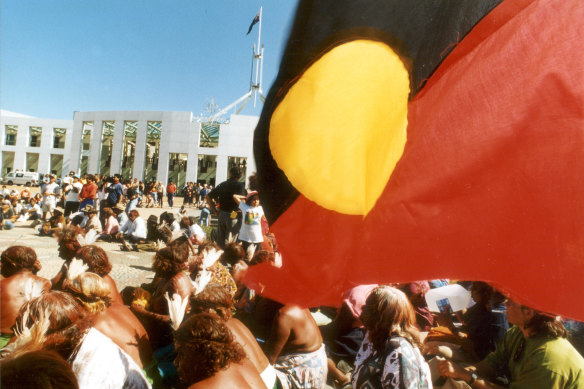 From the Archives, 1995: Flagging reconciliation