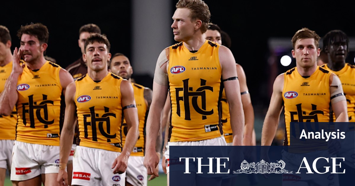AFL 2025: Hawthorn Hawks flop, lose to Port Adelaide Power in Gather ...