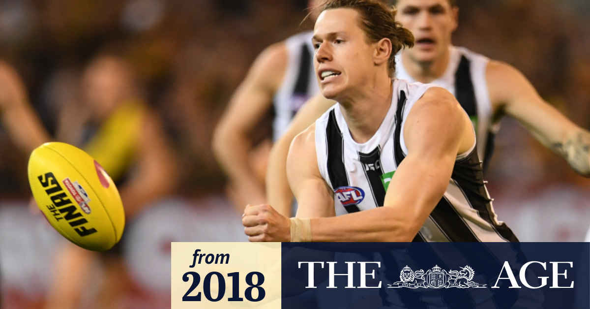 AFL: Collingwood Magpies defender Tom Langdon weighing up future
