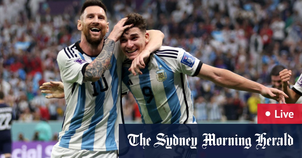 FIFA World Cup 2022 results: Argentina beat Croatia 3-0 after Lionel ...