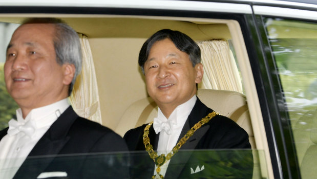 Japan's new Emperor Naruhito inherits Imperial regalia