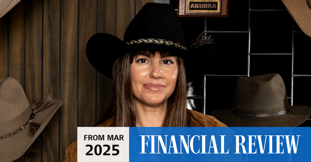 Akubra CEO Natalie Culina wants to see all of us in one of the iconic ...