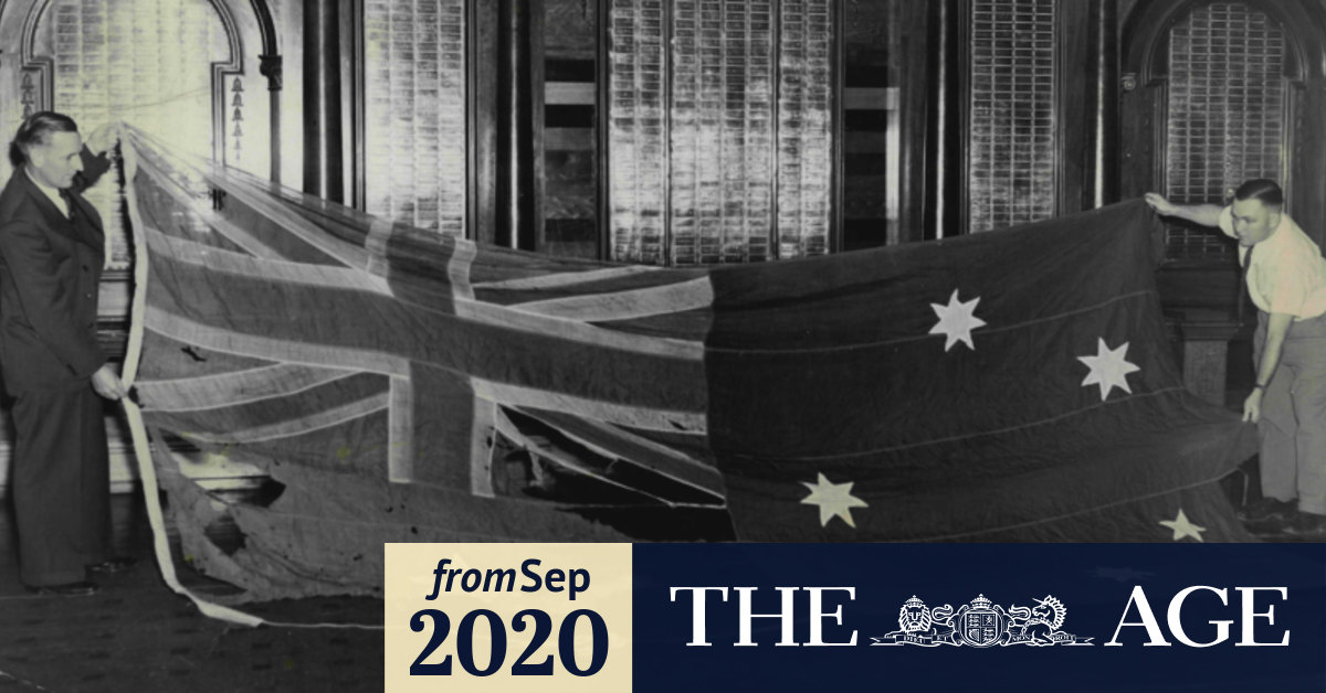 From the Archives, 1901: Australia's new flag flies for the first time