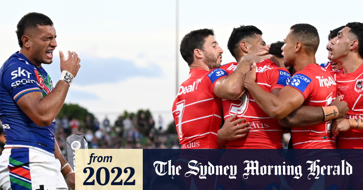 NRL 2022: Mikaele Ravalawa hat-trick against Warriors powers St George ...