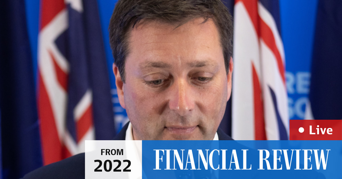 Victoria election 2022 LIVE UPDATES: Defeated Matthew Guy resigns as ...