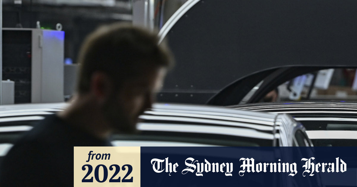 Tesla’s sales drop amid supply chain, pandemic problems