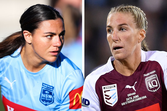 Women’s State of Origin 2023: Millie Boyle, Ali Brigginshaw put ...